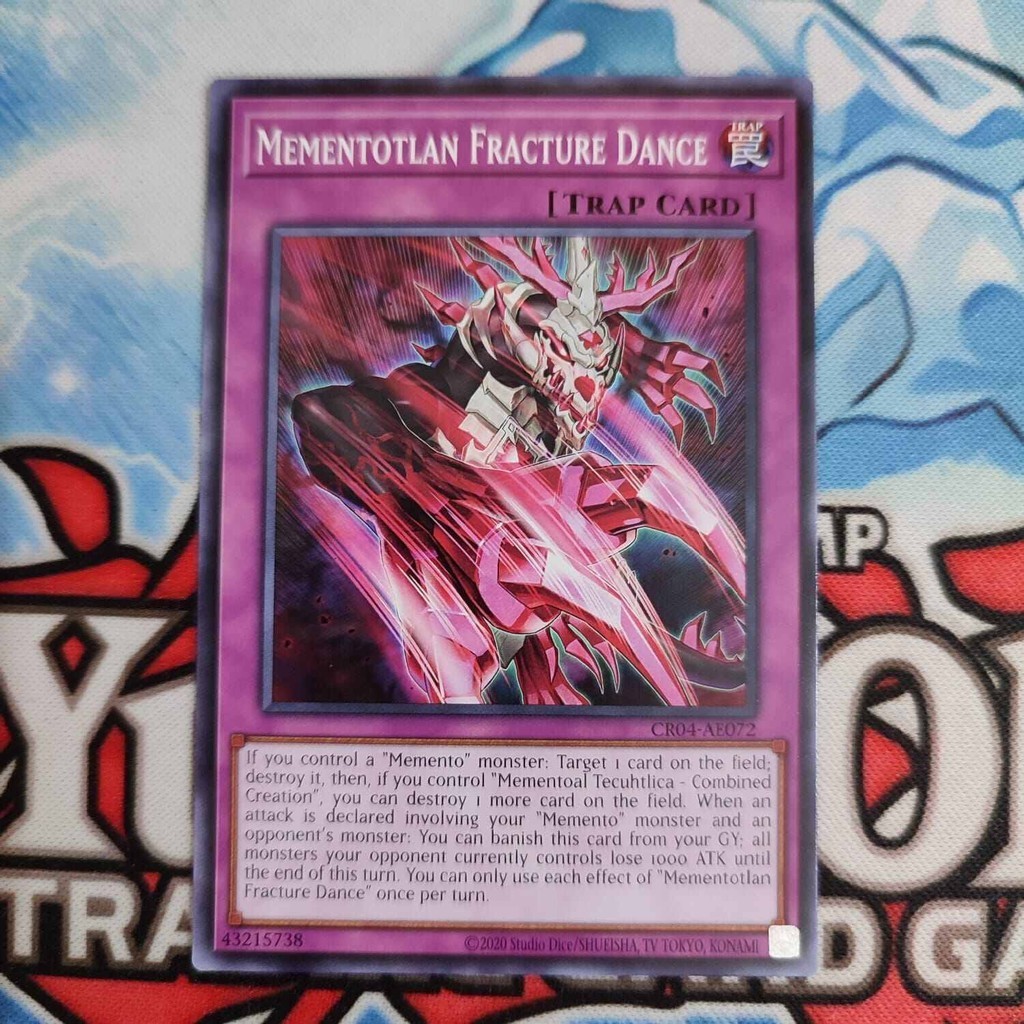 Jual yugioh AE mementotlan fracture dance CR04-AE072 C original | Shopee Indonesia