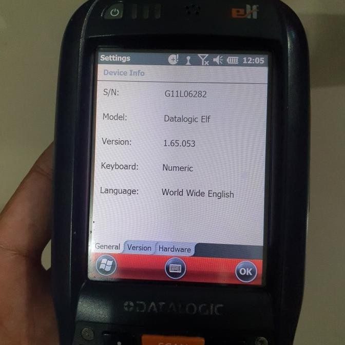 Jual Datalogic Elf Rugged Mobile Computer PDA Scanner Barcode Terlaris | Shopee Indonesia