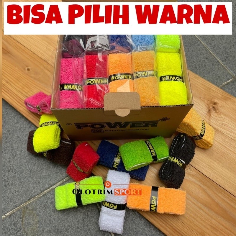 Jual Grip Handuk POWER TEBAL BUSA Micro Fiber Towel Raket Badminton ...