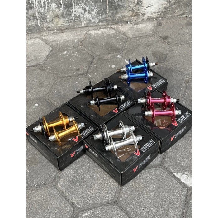 Jual Hub Fixie Doltrap 36 Hole Vuelta Bearing Flip Flop Cog Lock 17T ...