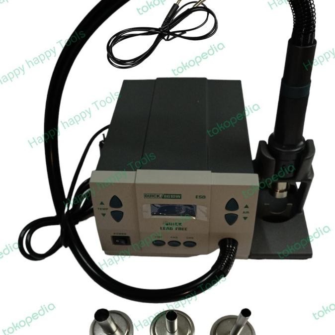 Jual Blower Uap Solder Gas Quick 861Dw Original 100% Sesuai Fhoto ...