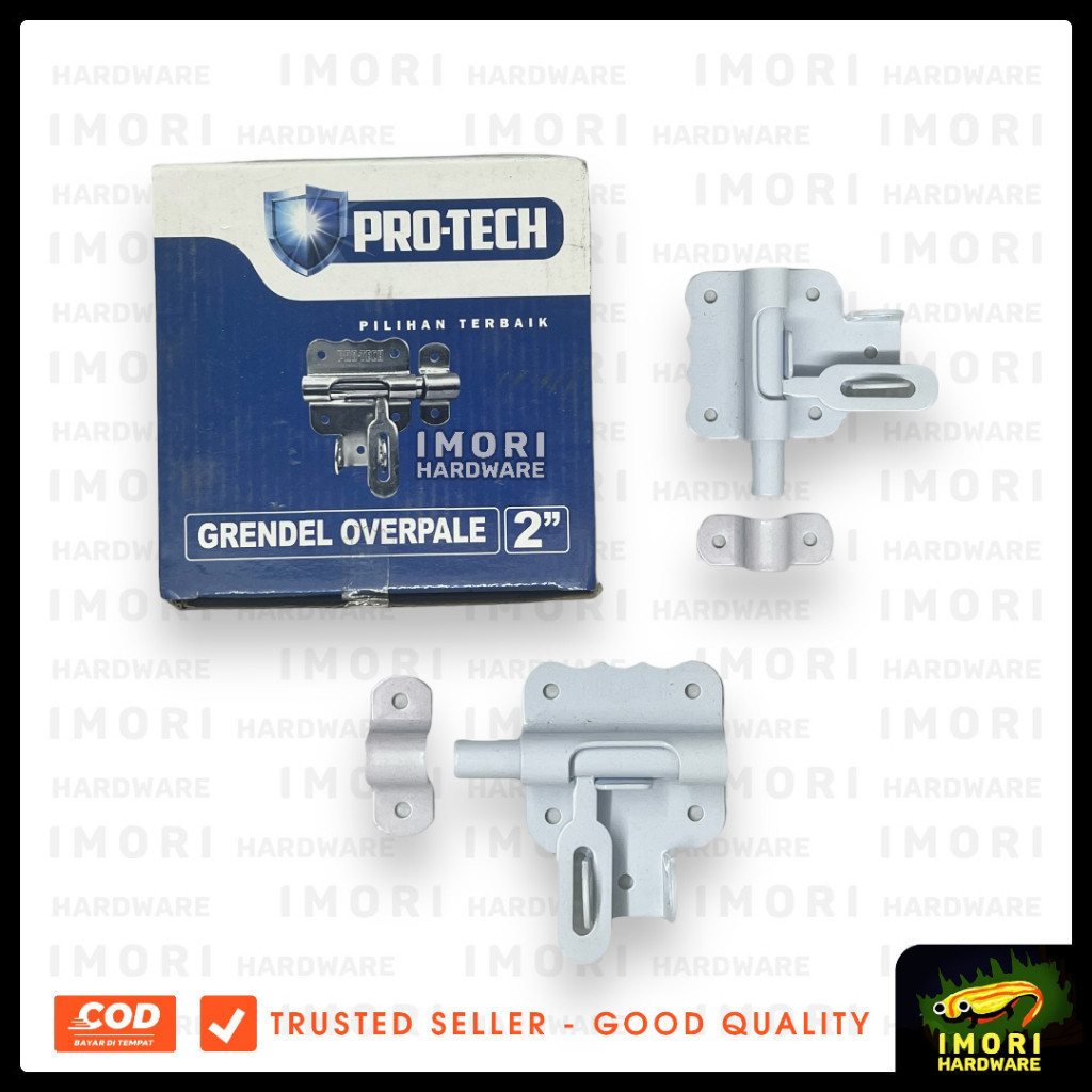 Jual [12 pcs] PROTECH Grendel overval 2 3" inch Pengunci Selot Kunci ...