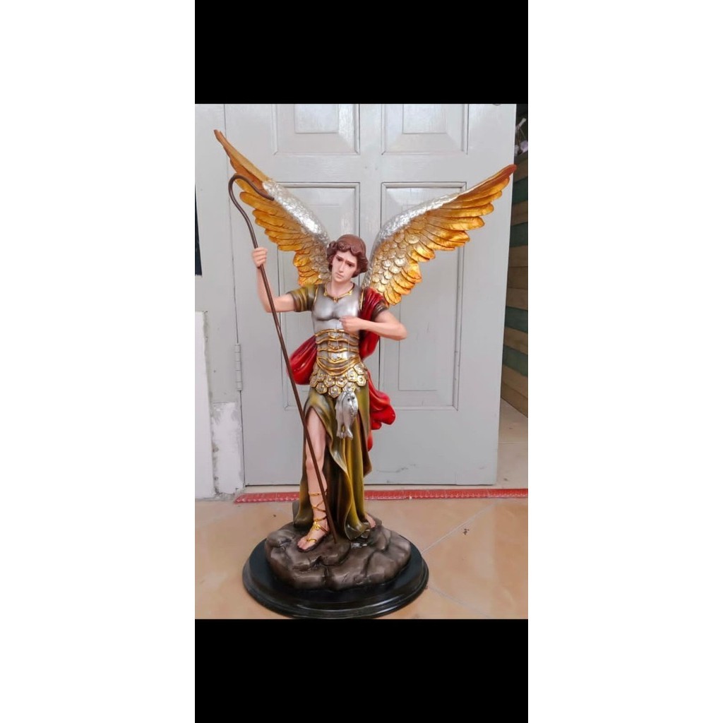 Jual Min Patung Rohani Santo Malaikat Pelindung Mikhael Rafael Gabriel ...