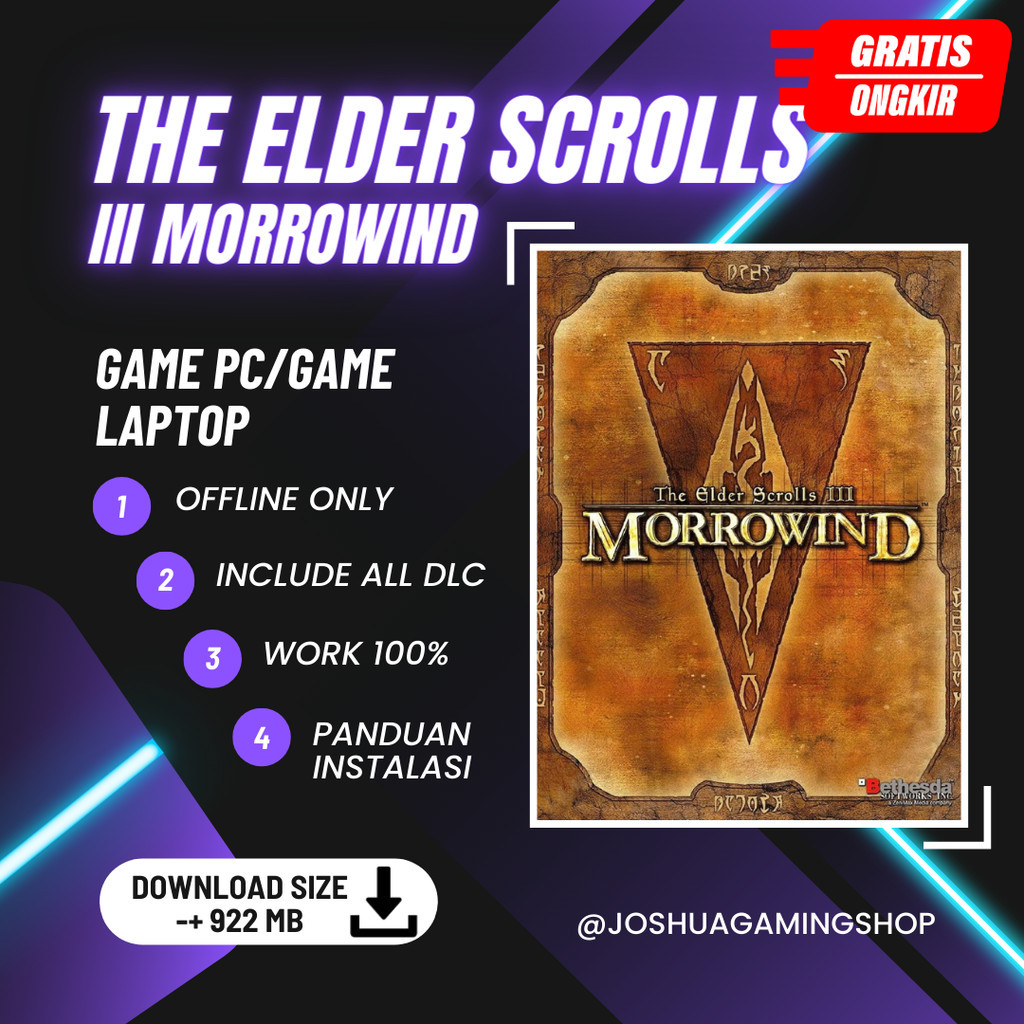 Jual The Elder Scrolls III: Morrowind - PC Game | Shopee Indonesia