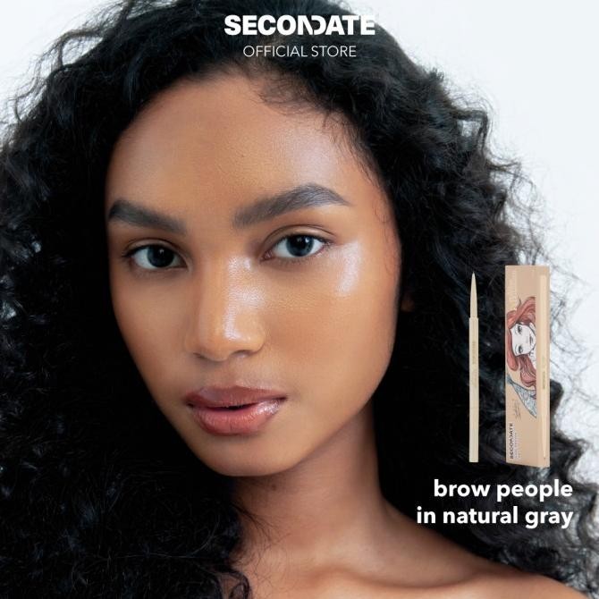 Jual SECONDATE The Little Mermaid Collection - Brow People Natural Gray ...