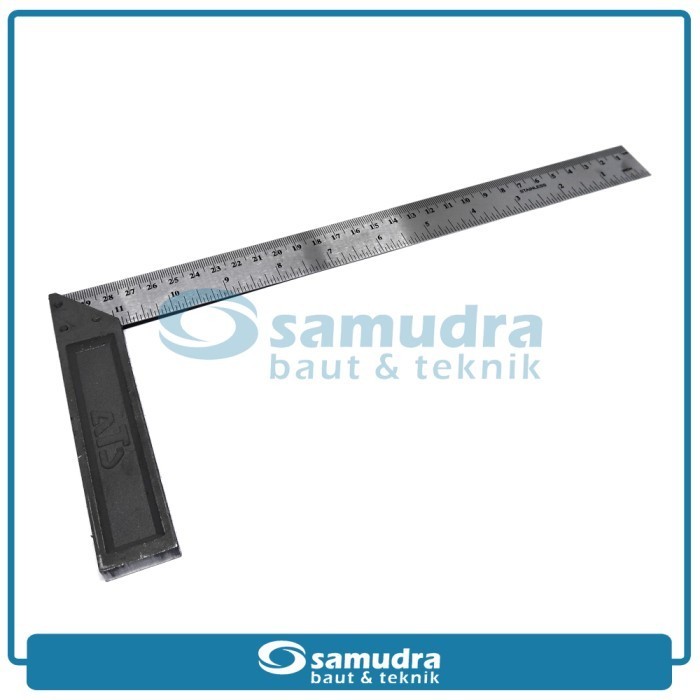 Jual Ats Siku Tukang 30 Cm Penggaris Besi Pasekon 12" Alat Ukur Meteran ...