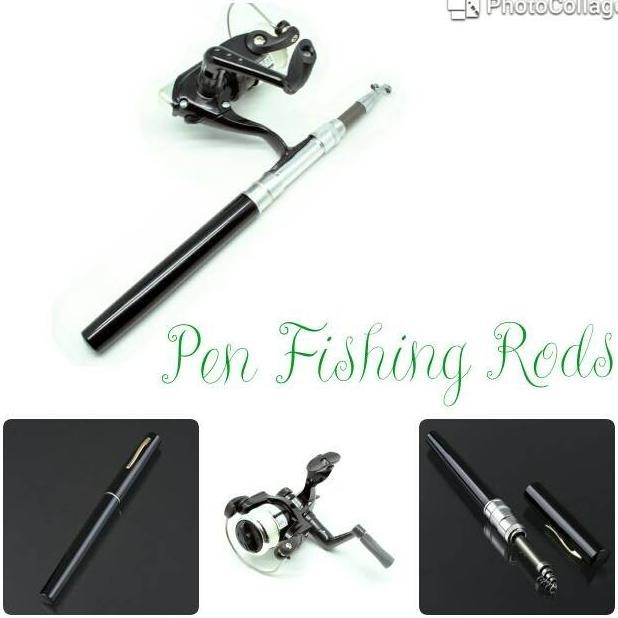 Jual Alat Pancing Berbentuk Pulpen 1.4M / Pen Fishing Rod | Shopee ...