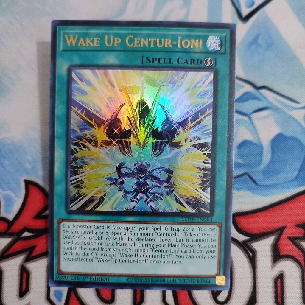 Jual yugioh wake up centur ion LEDE ultra rare original | Shopee Indonesia
