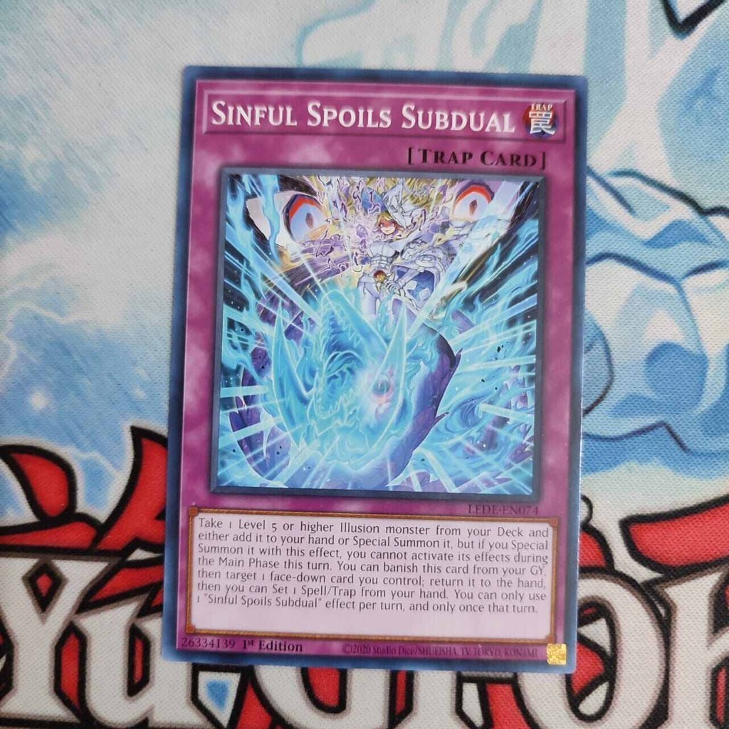 Jual yugioh sinful spoils subdual LEDE common original | Shopee Indonesia