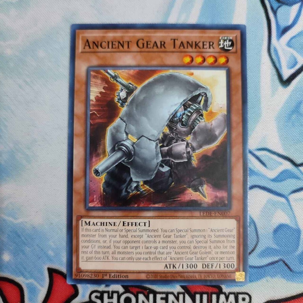 Jual yugioh ancient gear tanker LEDE common original | Shopee Indonesia