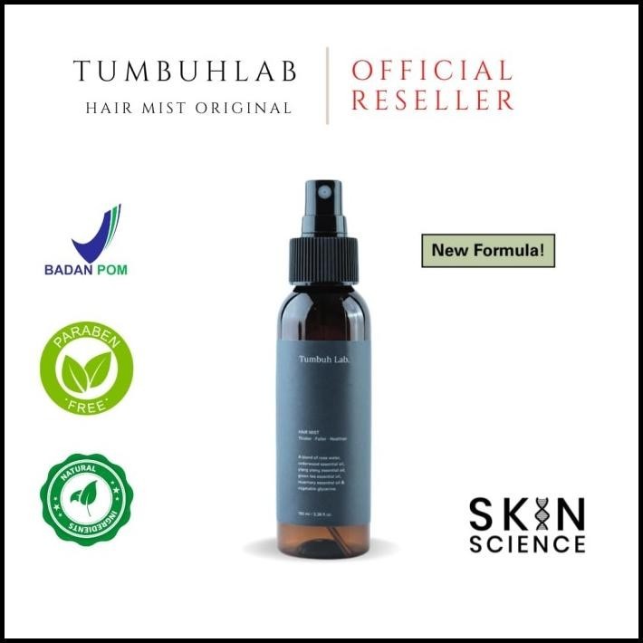 Jual Tumbuh Lab Hair Mist Original Tumbuhlab (Kemasan Baru) | Shopee ...