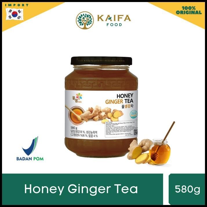 Jual Kkoh Shaem Honey Ginger Tea (580 Gr) | Shopee Indonesia