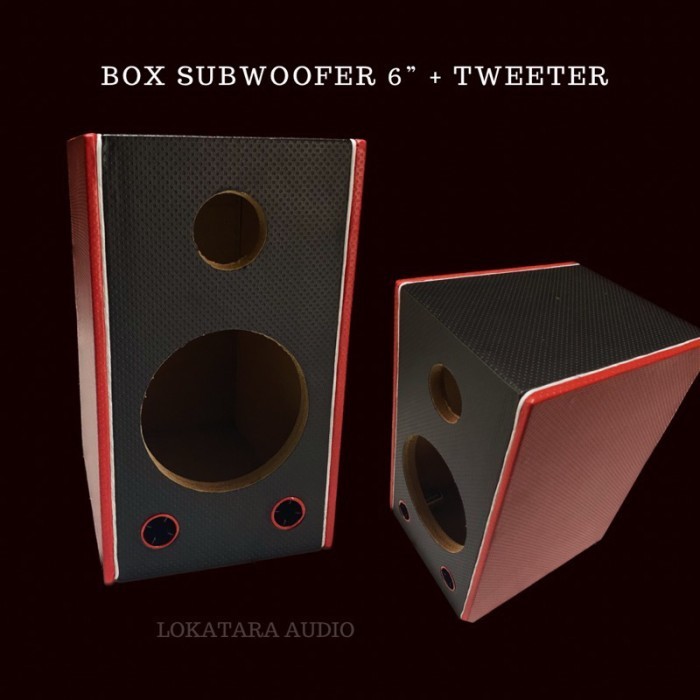 Jual Box Speaker Subwoofer 6Inch + Tweeter (Harga Perbox) | Shopee ...