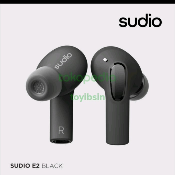 Jual Sudio E2 Black - Tws Earbuds Black | Shopee Indonesia