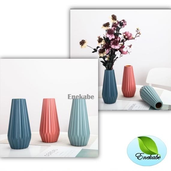 Jual Vas Bunga Pot Bunga Modern Minimalis Elegan Dan Mewah Warna Pastel ...