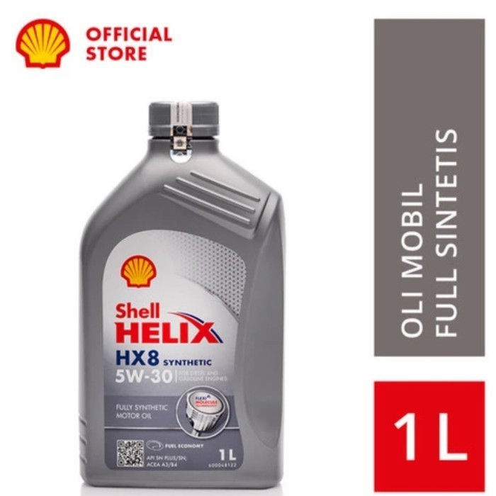 Jual Oli Shell Helix Hx8 Fully Synthetic 5W-30 Botol 1L | Shopee Indonesia
