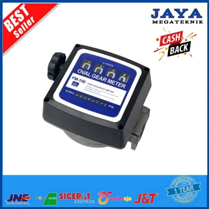 Jual Pompa Fuel Transfer Bbm Solar Minyak Set Flowmeter Dc 12V ...