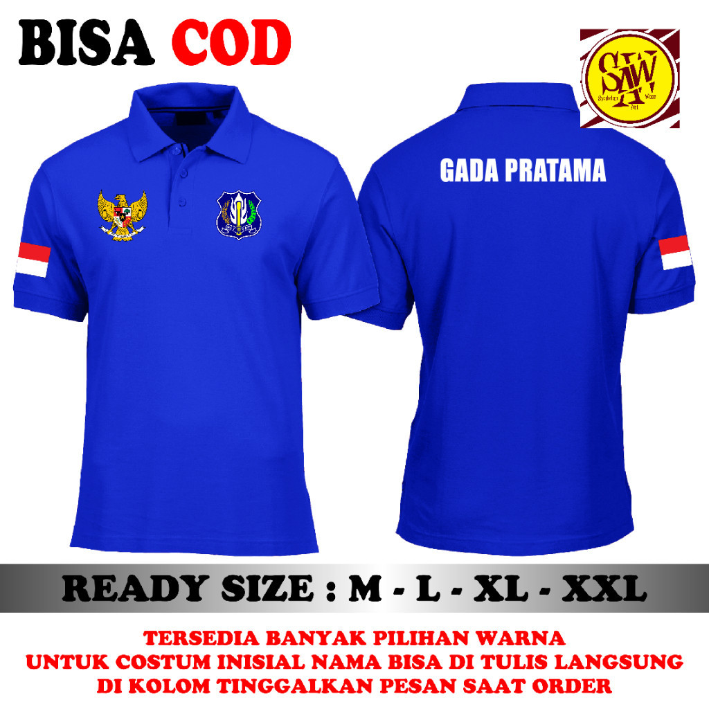 Jual POLOSHIRT / KAOS POLO SECURITY GADA PRATAMA LOGO GARUDA / BAJU ...