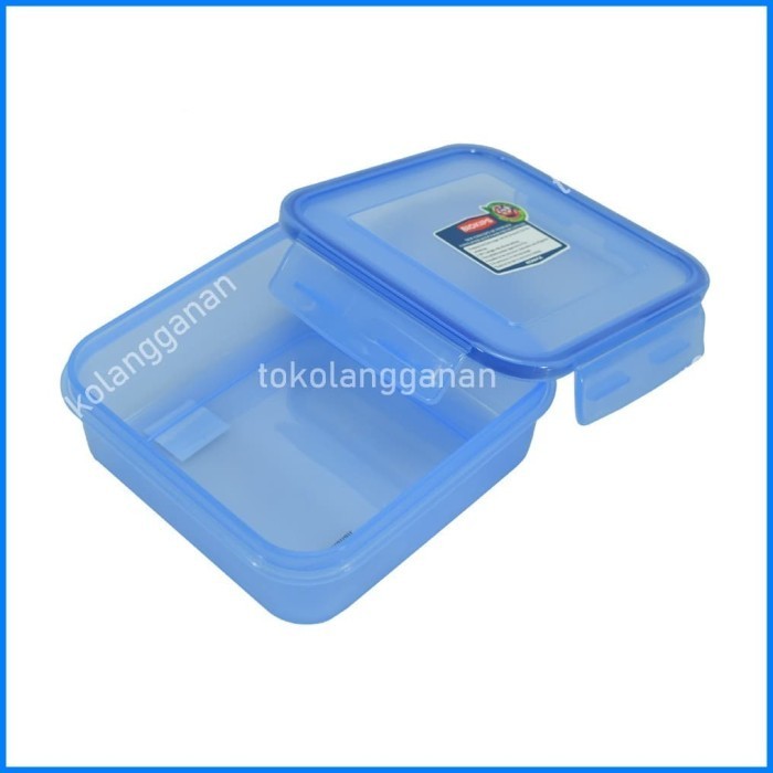 Jual Komax Biokips Tempat Makan Square 700 Ml | Shopee Indonesia