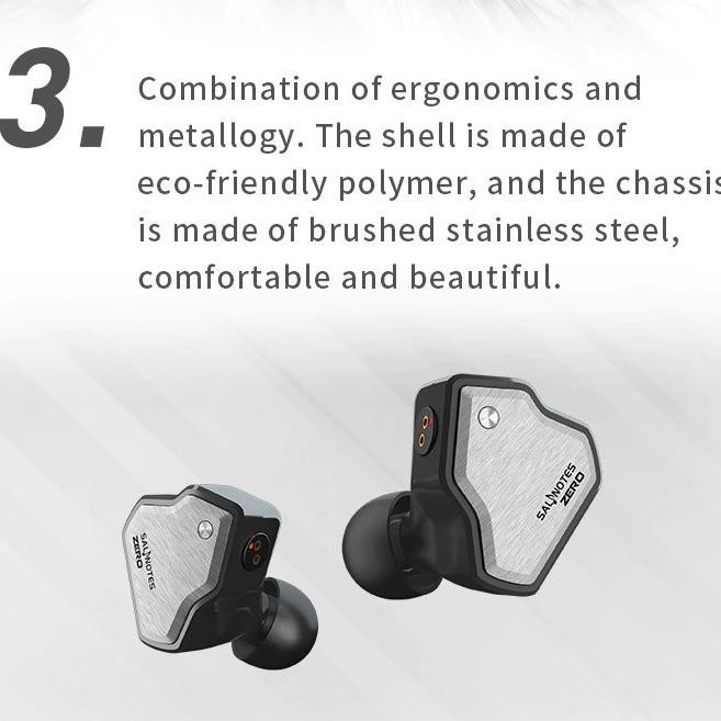 Jual NEW PRODUK 7HZ SALNOTES ZERO HIFI IN EAR EARPHONE NON MIC ...