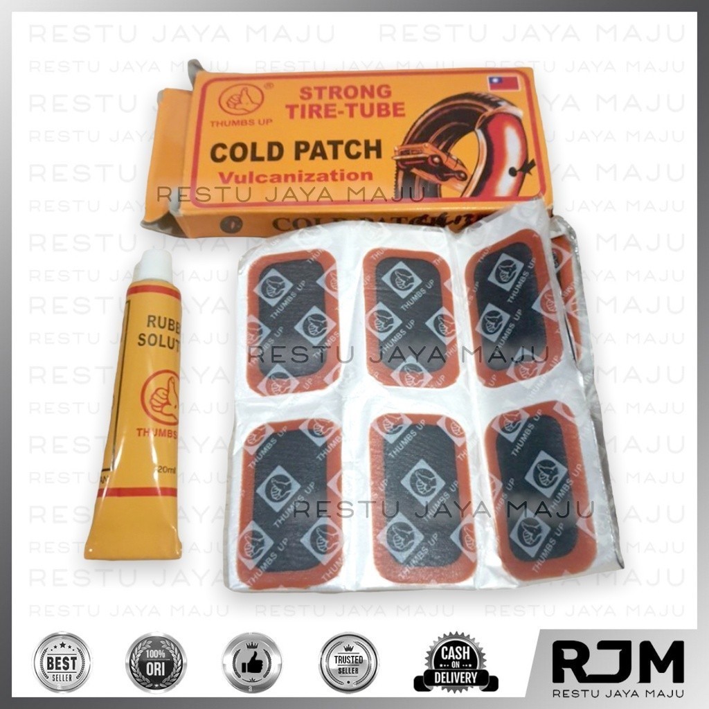 Jual THUMBS UP Lem Karet Tambal Ban Tubles Sepeda Motor Mobil Cold ...