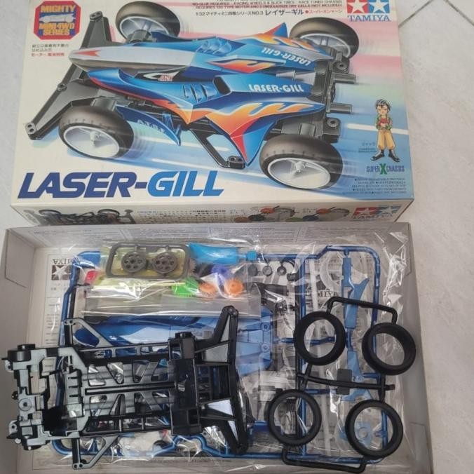 Jual Tamiya Mini 4WD 1/32 tamiya 19203 Laser Gill (X Chasis) | Shopee ...