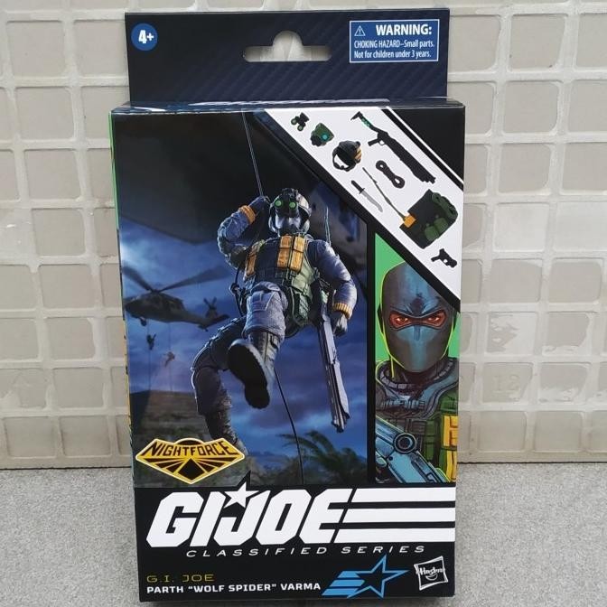 Jual GI-JOE CLASSIFIED SERIES PARTH WOLF SPIDER VARMA GIJOE NIGHTFORCE ...