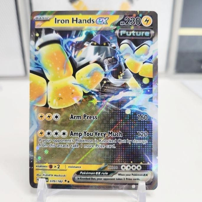 Jual IRON HANDS ex 070 - Paradox Rift (PARen) - Pokemon TCG English ...