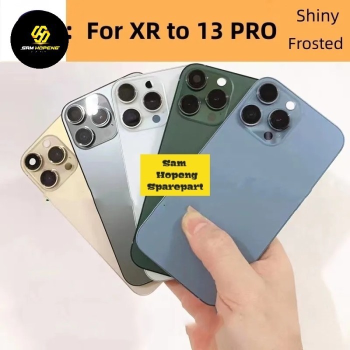 Jual HOUSING CASING BACKDOOR BACKCOVER IP XR CUSTOM MODEL TO IP 13 PRO ...