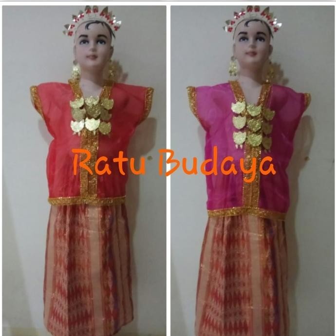 Jual Termurah Baju Bodo Pakaian Adat Bodho Anak Perempuan Tk / Sd / Smp ...