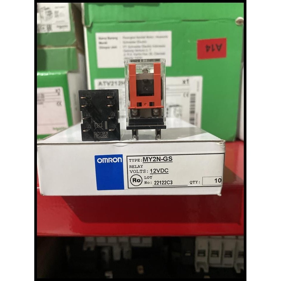 Jual TERMURAH RELAY OMRON MY2N GS 12VDC ORIGINAL !! | Shopee Indonesia