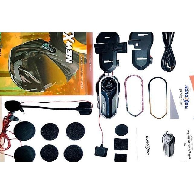 Jual EL Intercom Retouch X5 New Bluetooth Headset Original Import ...