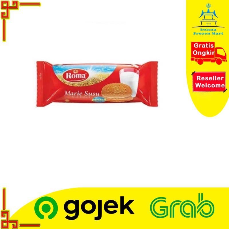 Jual Biskuit Marie Susu Milk Biscuit 115 Gram - ROMA | Shopee Indonesia