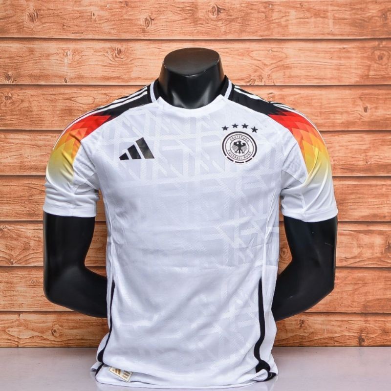 Jual JERSEY BOLA PLAYER ISSUE JERMAN HOME EURO 2024 TOP QUALITY | Shopee Indonesia