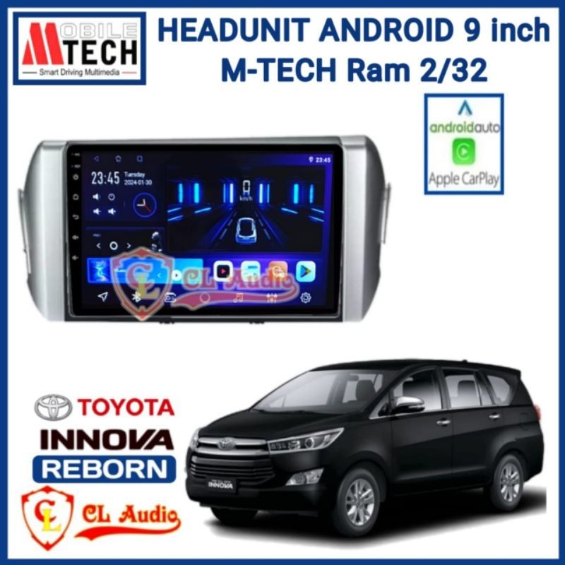 Jual Head Unit Android Mtech Sigma Lite 9 Inch Toyota Innova Reborn Ram ...
