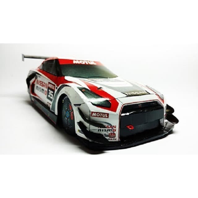Jual diy papercraft nissan gt-r gt3 racing car zenyang22 | Shopee Indonesia