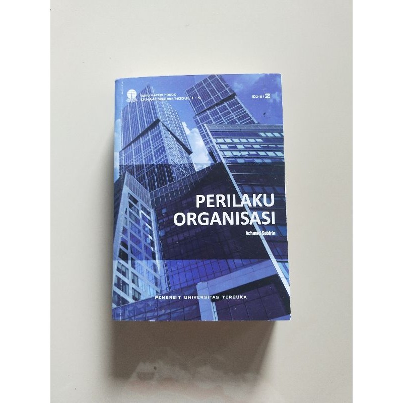 Jual Buku PERILAKU ORGANISASI Karya Achmad Sobirin | Shopee Indonesia