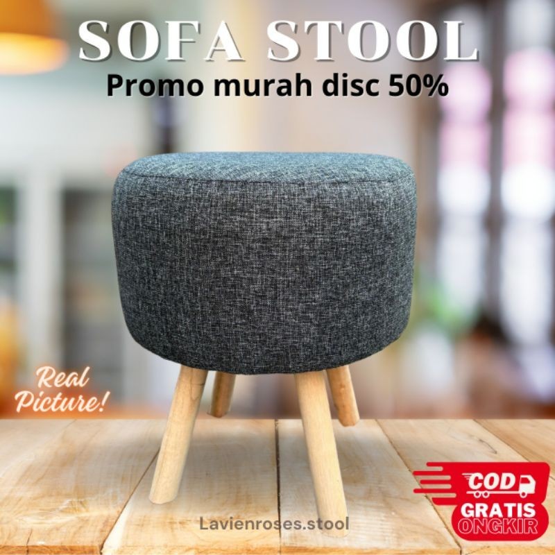 Jual READY STOK ~ KURSI STOOL SOFA BULAT MODERN MINIMALIS kekinian ...