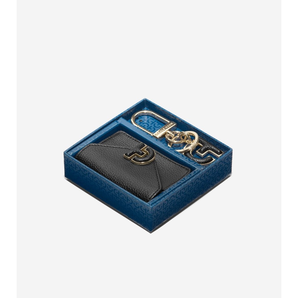 Jual Cole Haan Woman Town Card Case Gift Set - Accessories Woman (Hitam ...