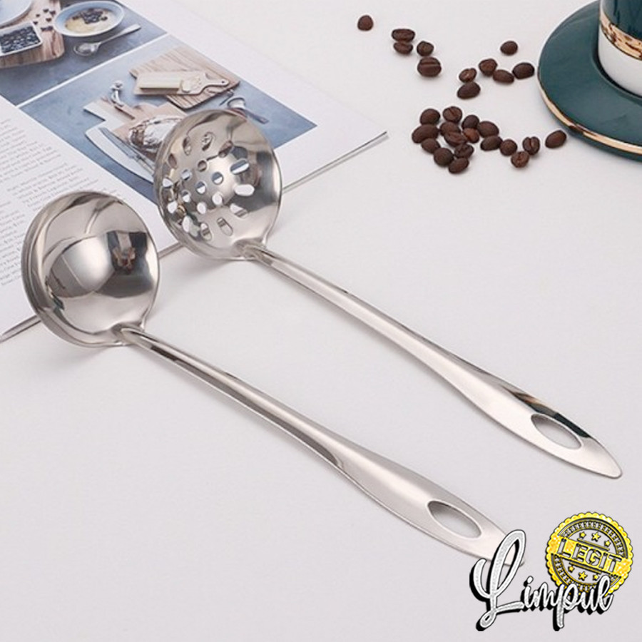 Jual Centong Sayur Sendok Kuah Sup Shabu-shabu | Food Grade | Stainless ...