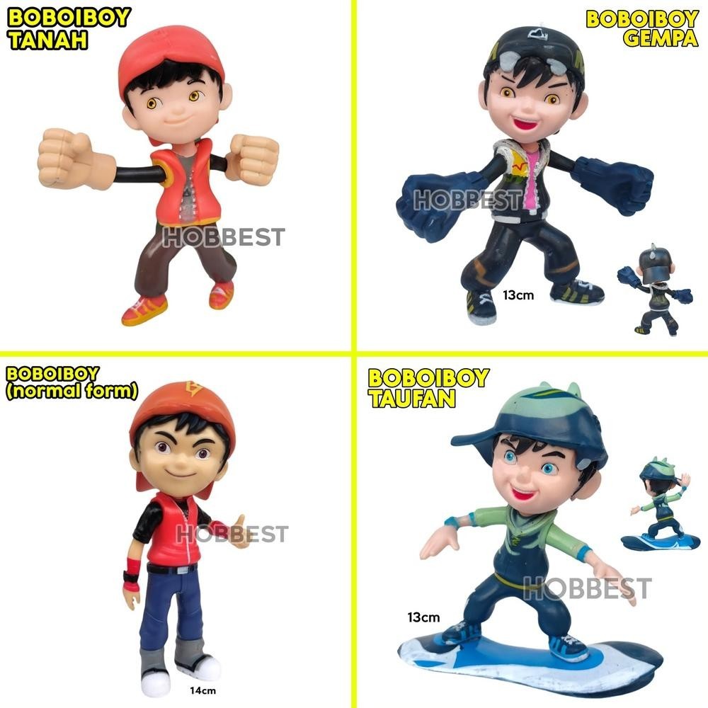 Jual ht-12 Action Figure BOBOIBOY HARGA SATUAN - Miniatur Topper ...