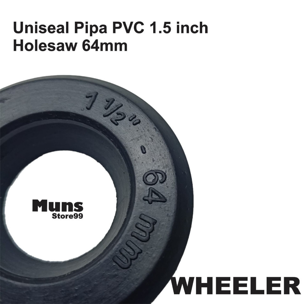 Jual CR5 UNISEAL UNISIL PIPA PVC 1.5 INCH SISTEM AQUAPONIK DAN ...