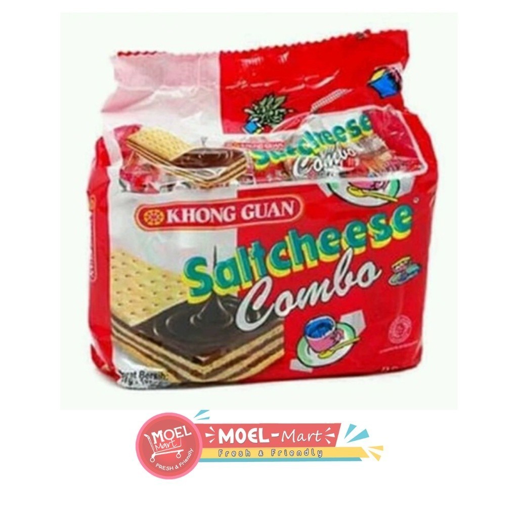 Jual KHONG GUAN Saltcheese Combo 10 Sachet x 17gr | Shopee Indonesia