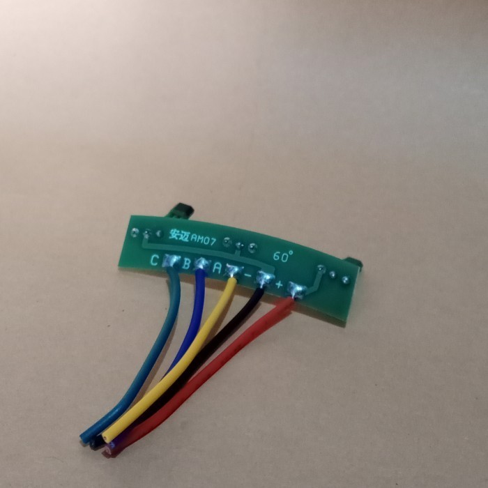 Jual Papan PCB Hall Sensor Dinamo BLDC Sepeda Listrik 41F Sudut 60 Derajat | Shopee Indonesia