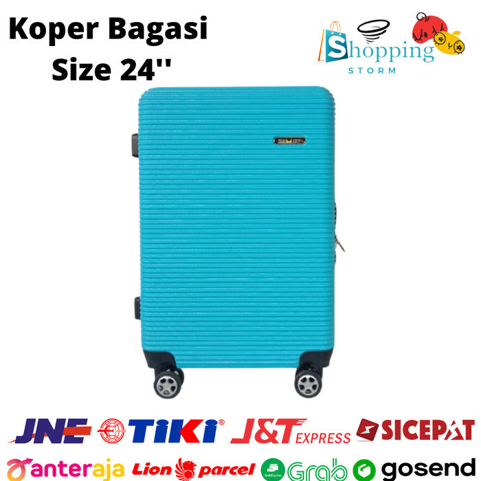 Jual Koper Bagasi Besar 24 Inch Model 010 Tas Travel Umroh Besar Roda ...