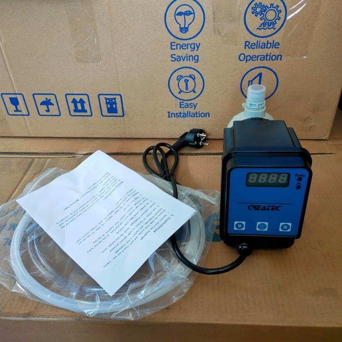 Jual Tersedia!!! Dosing Pump Createc E0701 1Lph 7Bar Pompa Kimia ...