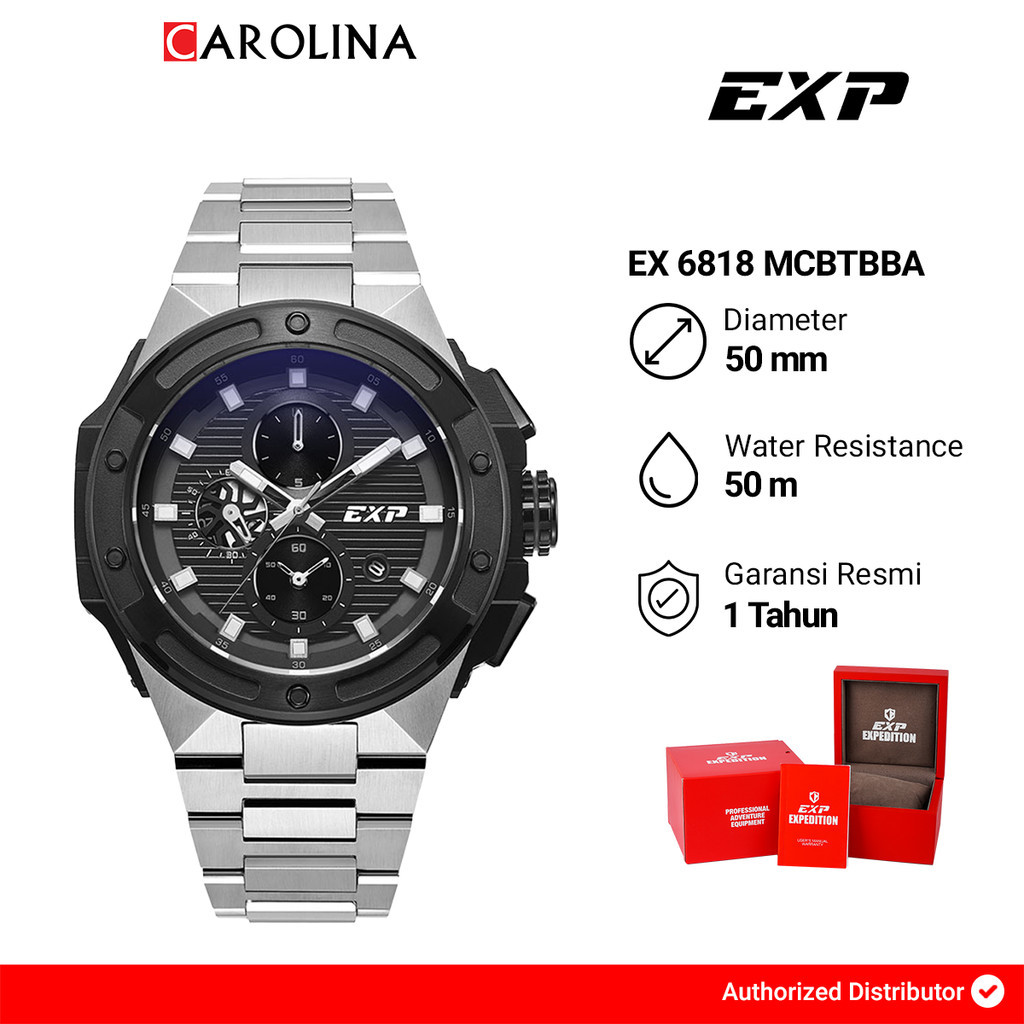 Jual Jam Tangan EXP EX 6818 MCBTBBA Pria | Shopee Indonesia