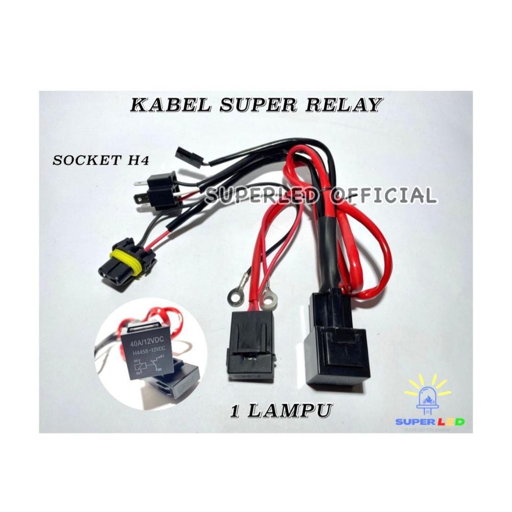 Jual ORIGINAL Kabel Super Relay Set Lampu Biled Proyektor Dan Relay ...