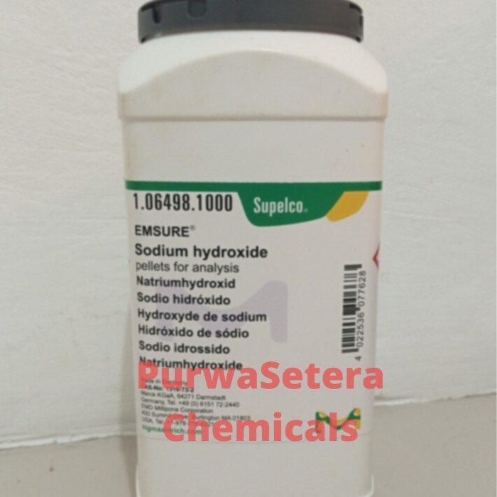 Jual SODIUM HYDROXIDE NATRIUM HIDROKSIDA ( NAOH PRO ANALYSIS ) MERCK ...