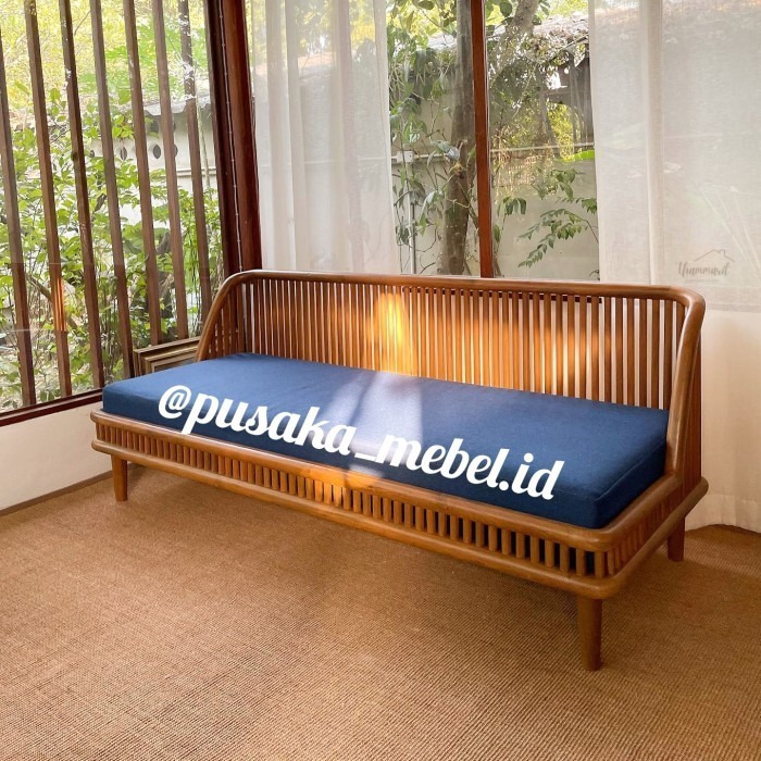 Jual bangku sofa bed, bangku sofa tamu minimalis kayu jati, sofa tv ...